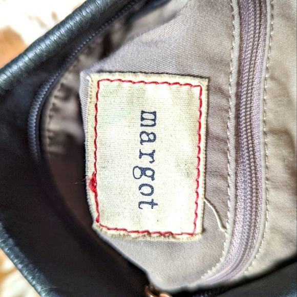 margot | Bags | Margot New York Black Leather Crossbody Bag Purse ...